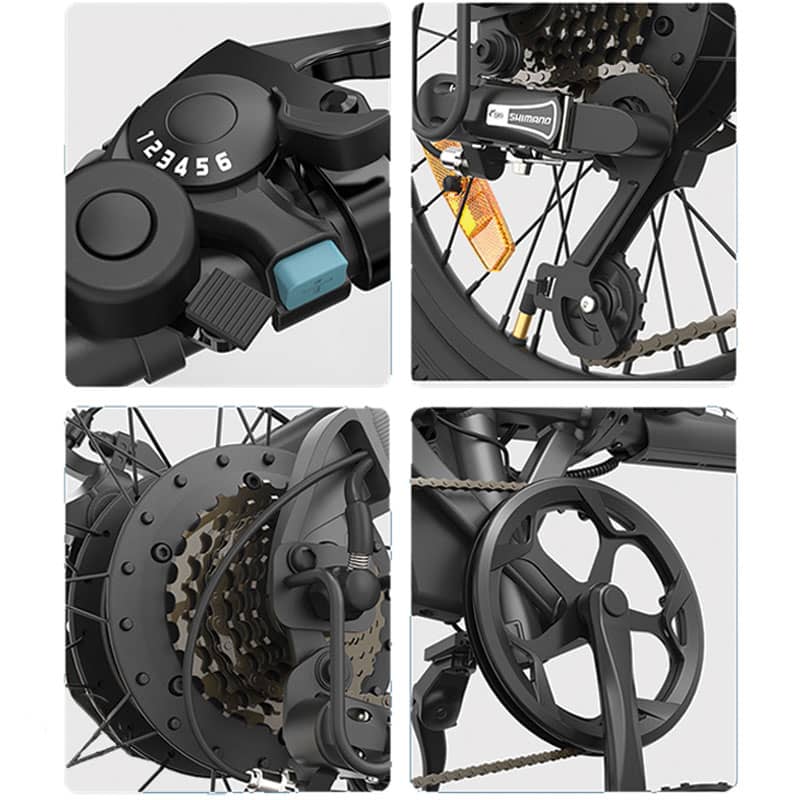 دوچرخه برقی تاشو HIMO Z26 شیائومی - می استایل